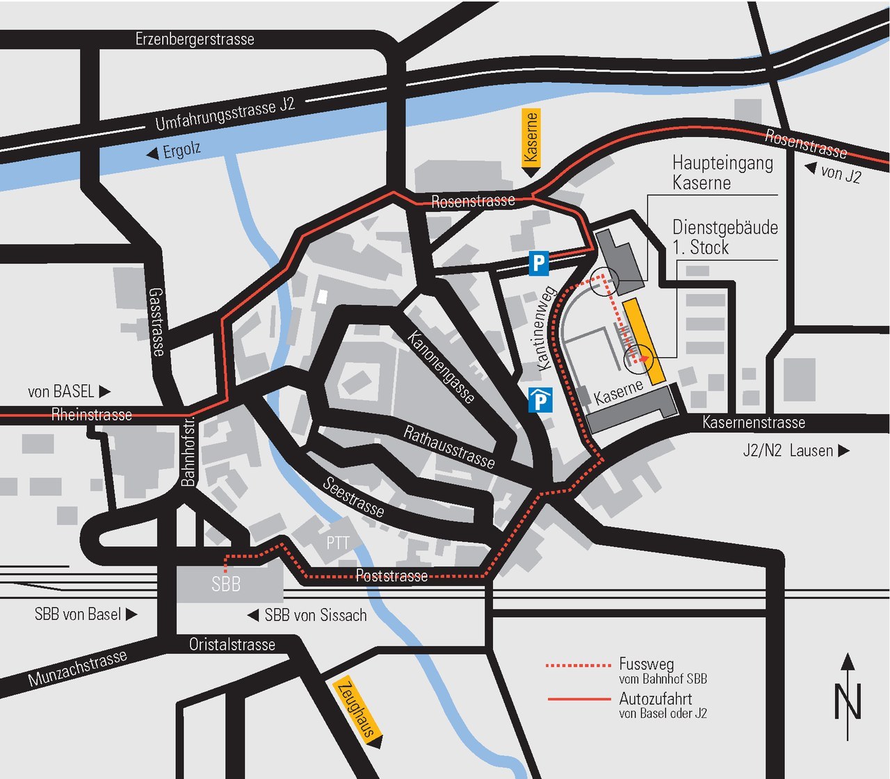 Situationsplan - Baselland